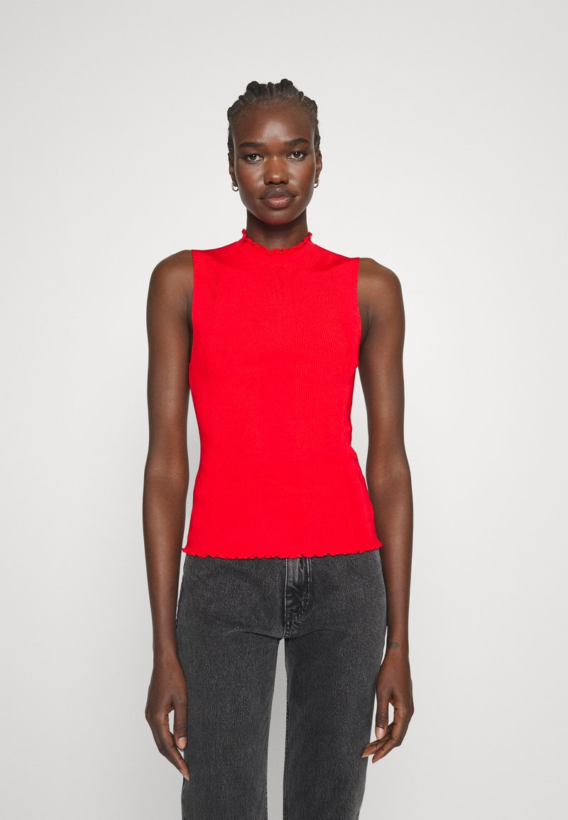 HUGO SWILK - Top - open pink/red - Zalando