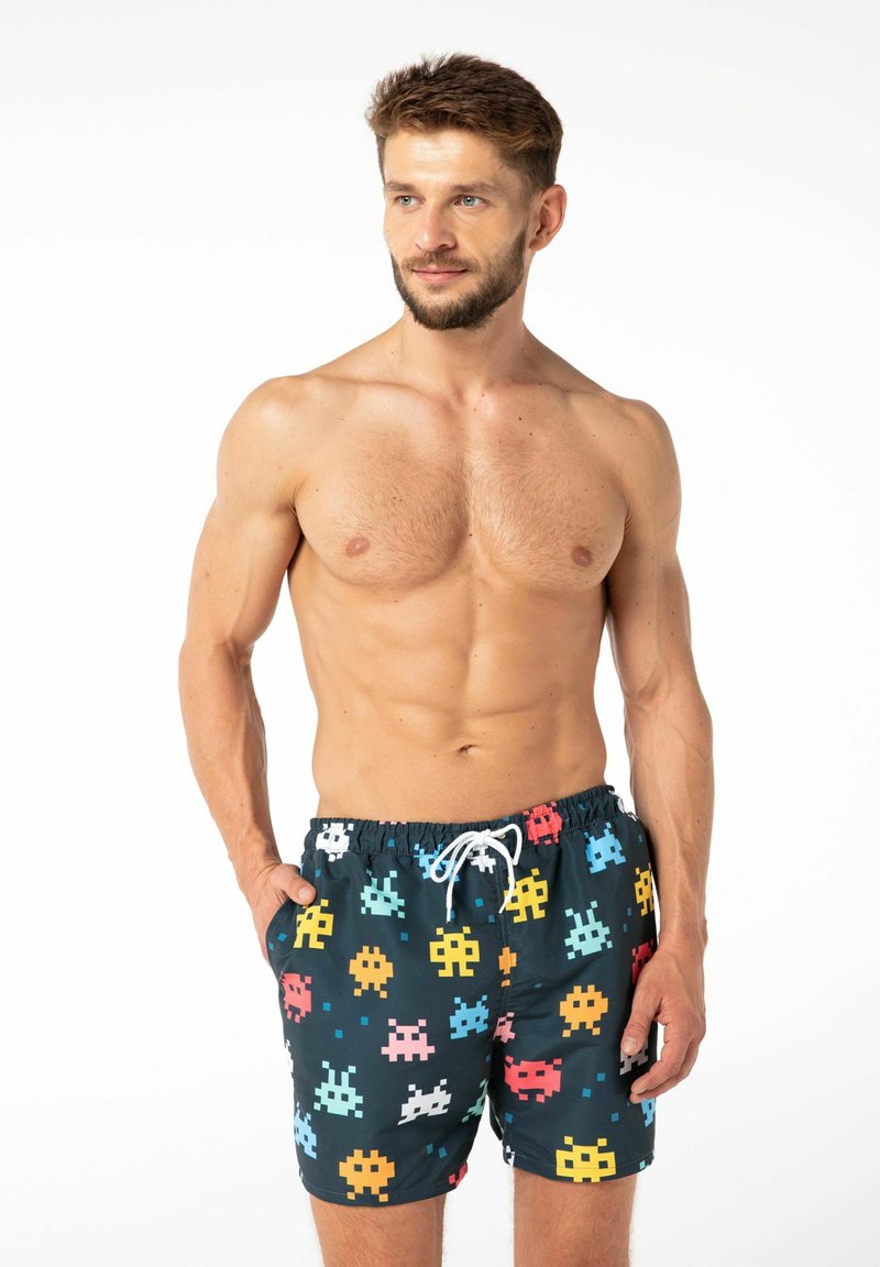 Mr. GUGU & Miss GO INVADERS - Badeshorts - blue/blau - Zalando.at