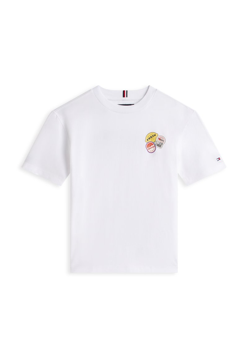 Tommy Hilfiger STICKER PRINT BACK GRAPHIC JERSEY T-SHIRT - Camiseta ...