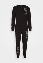 CLOSURE London VARSITY BASEBALL CREW TRACKSUIT - Sweatshirt - black ...