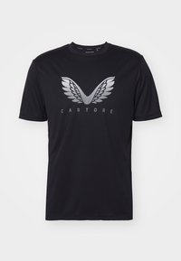 Castore GRAPHIC TEE - T-Shirt print - black/schwarz - Zalando.de