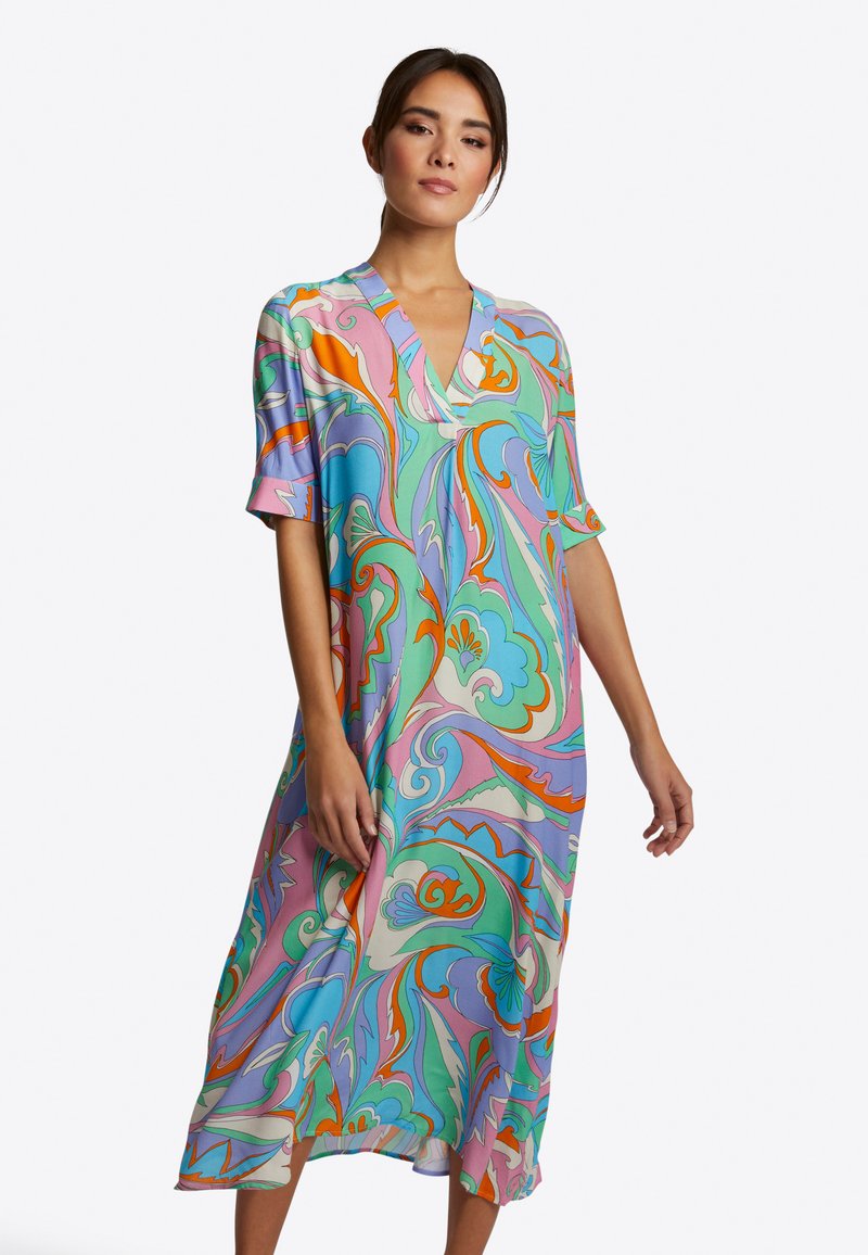 Rich & Royal Sukienka letnia/zielony - Zalando.pl