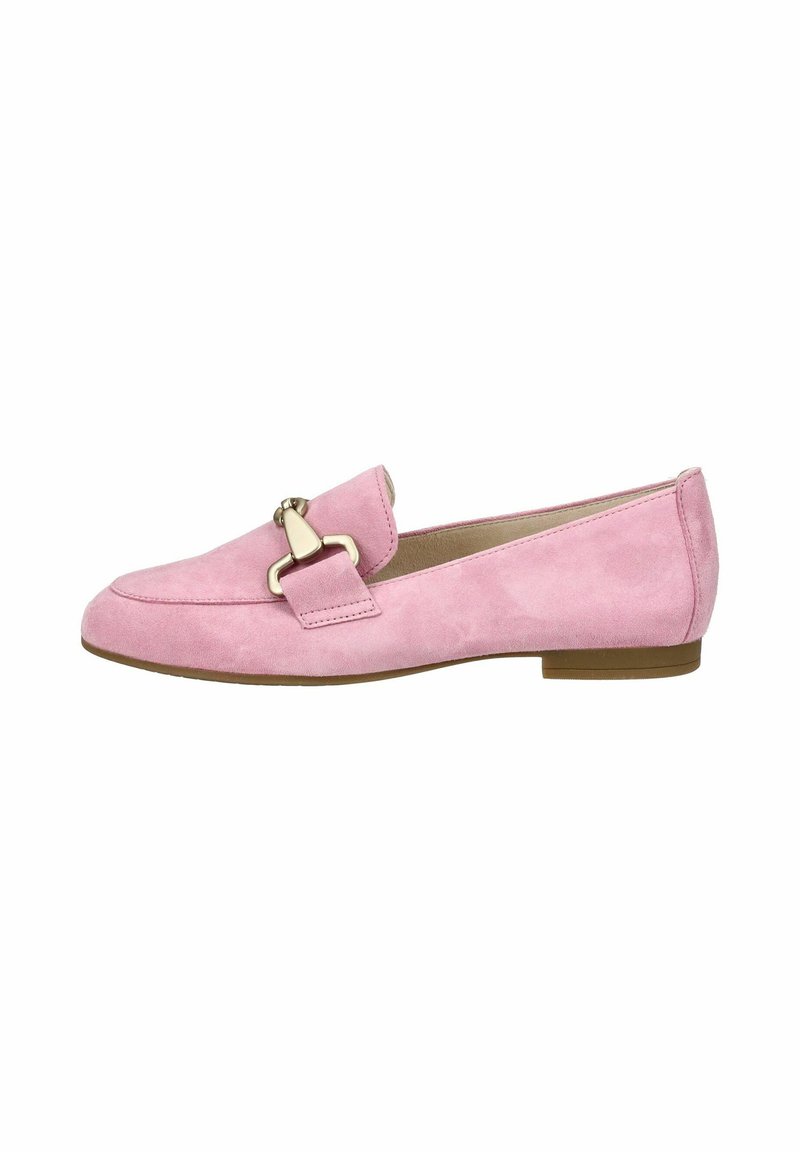Gabor Slipper - soft pink/gold mat/pink - Zalando