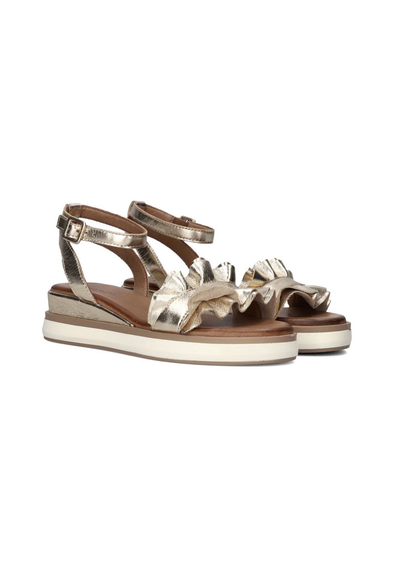 Inuovo Plateausandalette - goud/goldfarben - Zalando.de