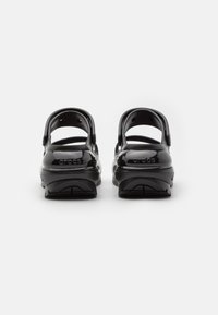 Crocs CLASSIC MEGA CRUSH - Muiltjes met hak - black/zwart - Zalando.be