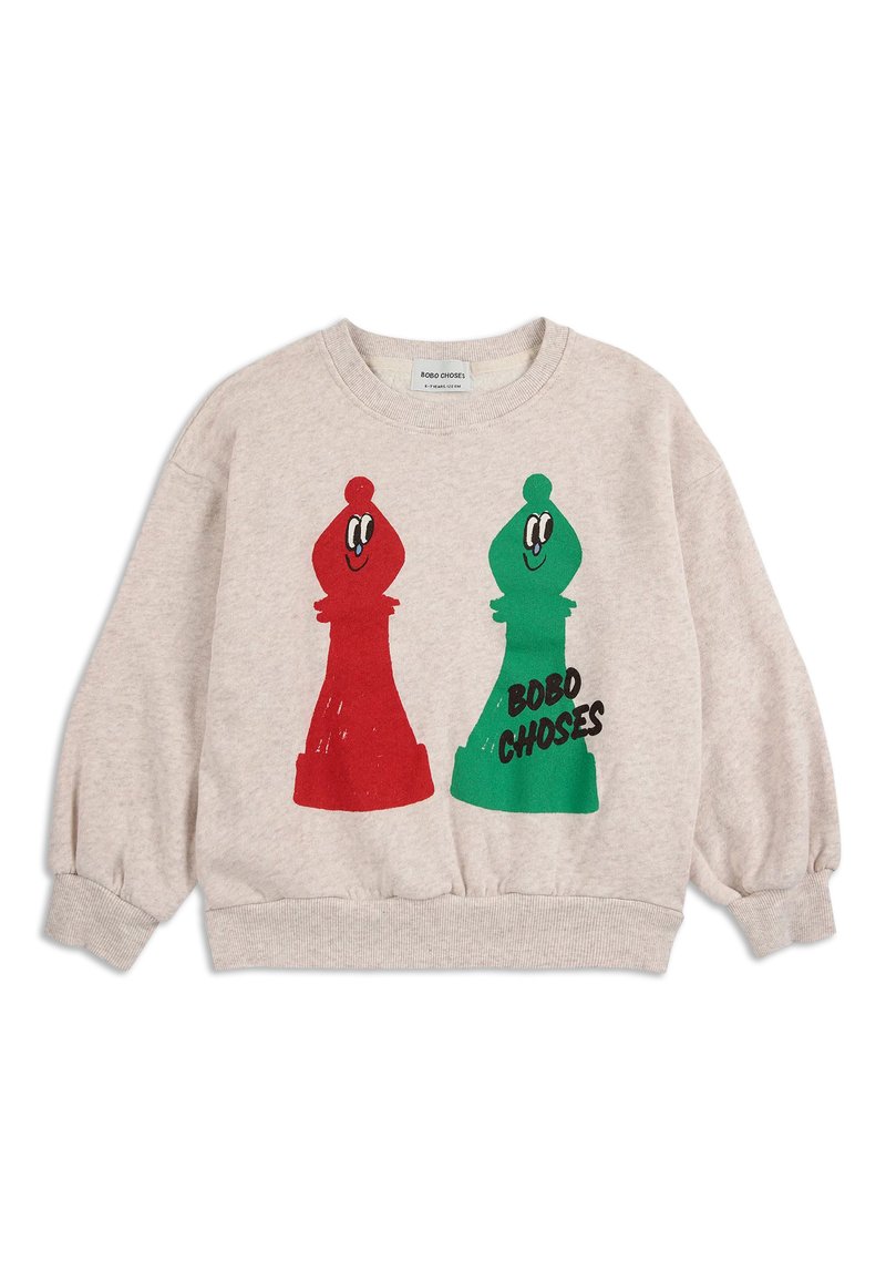 Bobo Choses CHECKMATE UNISEX - Sweater - off white/crème - Zalando.nl