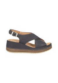 Clarks Originals KASSANDA STEP - Sandalias de cuña - blau/azul - Zalando.es