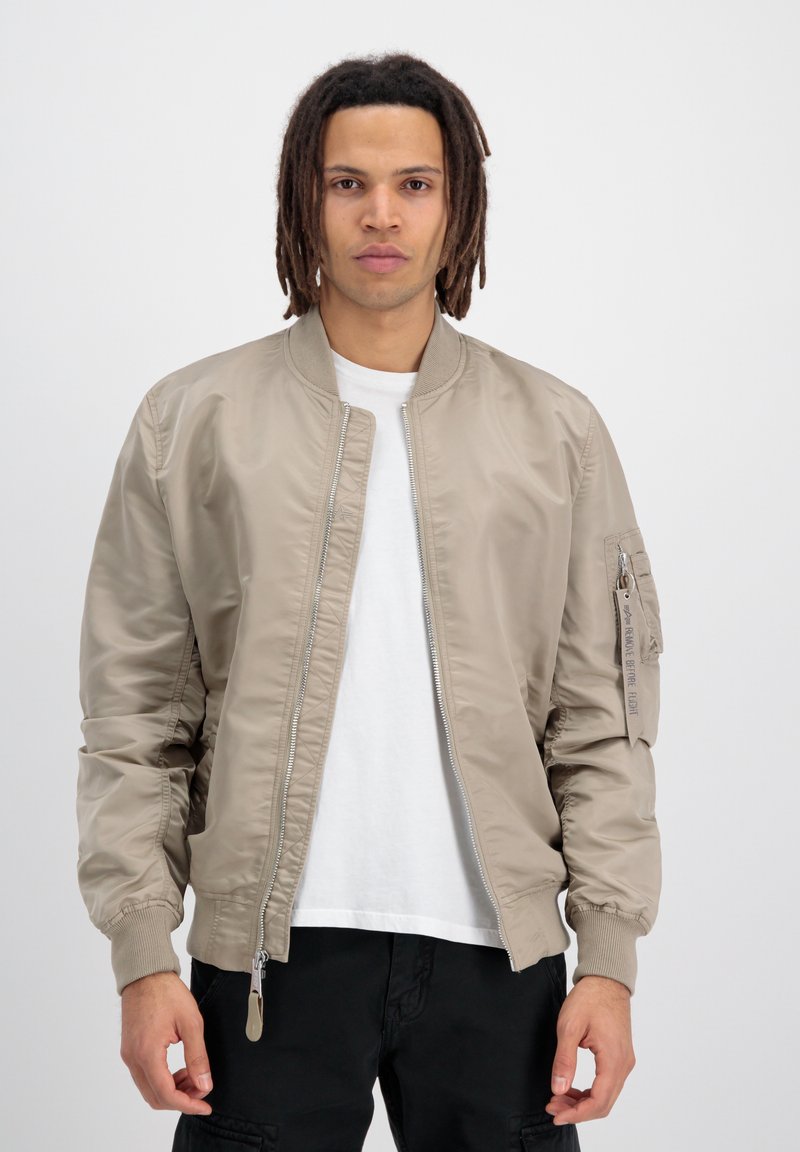 Alpha Industries MA-1 VF LW - Bomberjacke - vintage sand/sand - Zalando.de
