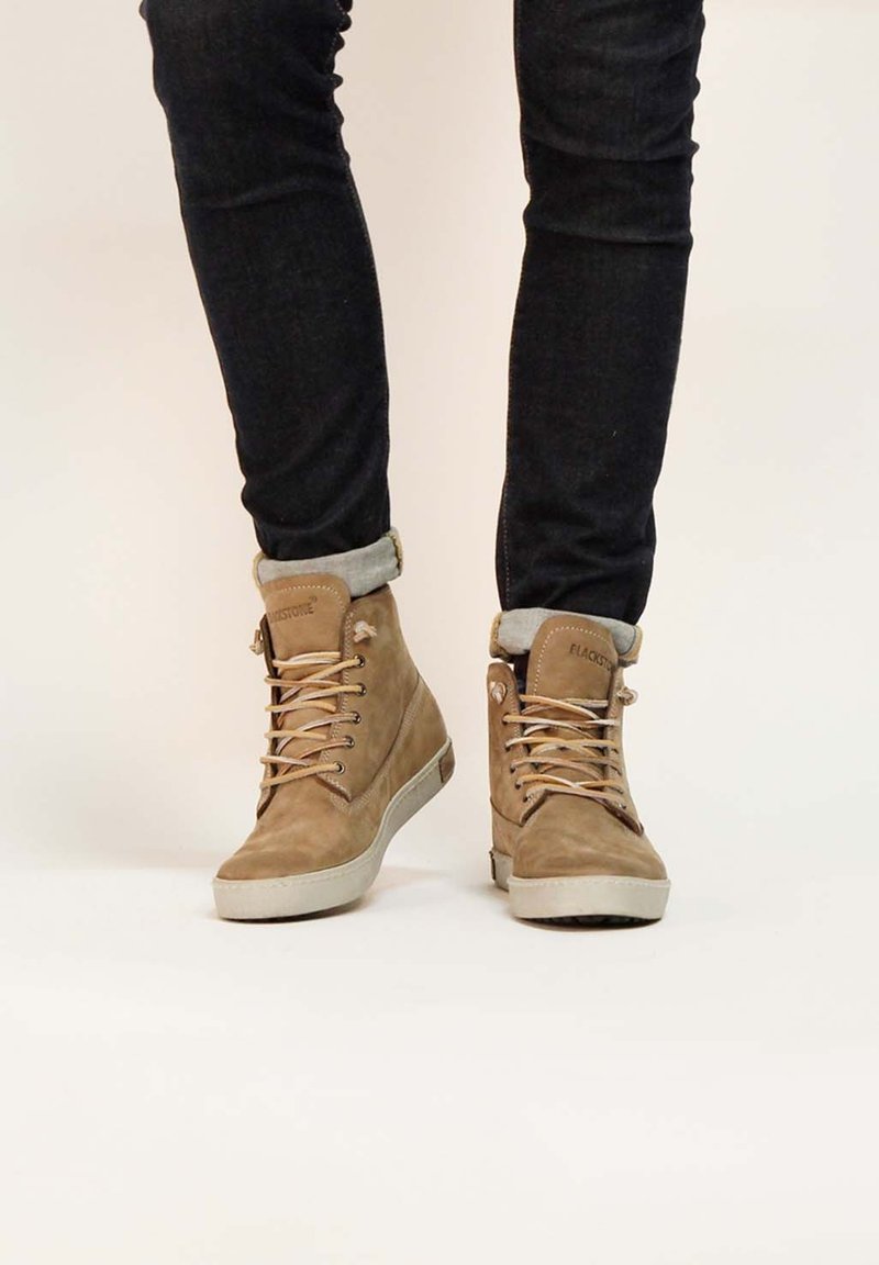 Blackstone Lace-up ankle boots - beige - Zalando.ie