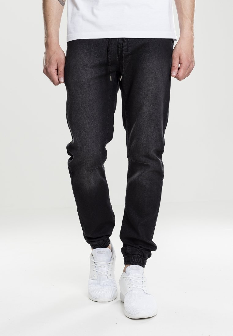 Urban Classics Jeans Relaxed Fit Black Washed Black Denim Zalando Ch