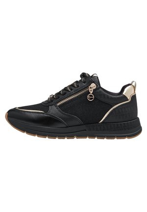 Tamaris Zapatillas - black/gold/negro - Zalando.es