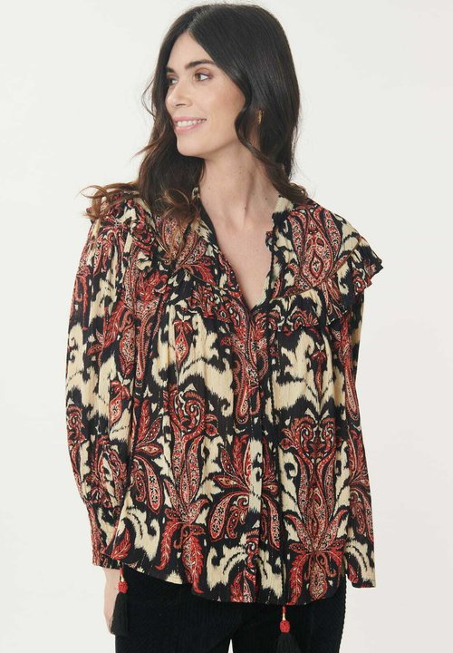Apricot BOHO - Blouse - navy/multicolore - ZALANDO.BE