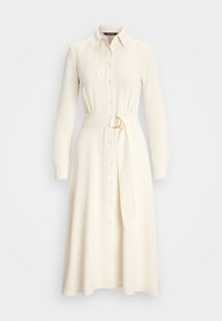 Lauren Ralph Lauren BELTED DOUBLE-FACED GEORGETTE SHIRTDRESS - Robe ...