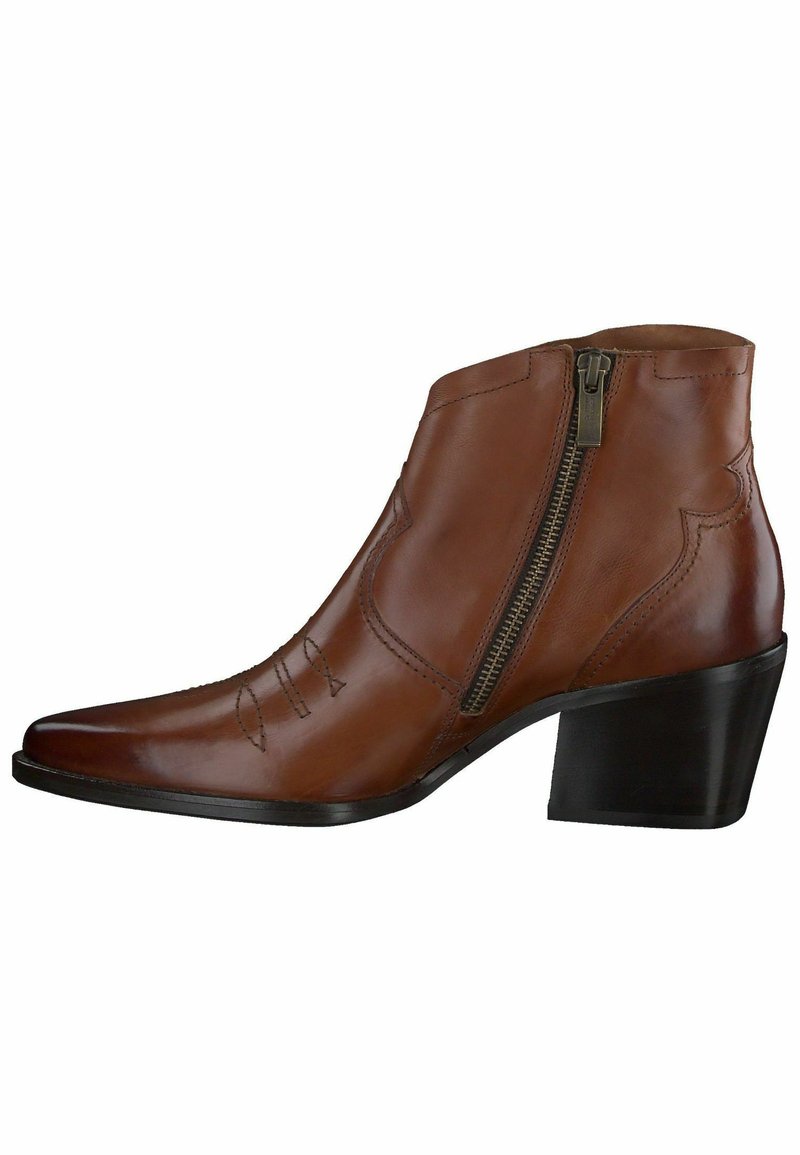 Paul Green Ankle Boot - star calf cognac/cognac - Zalando.at