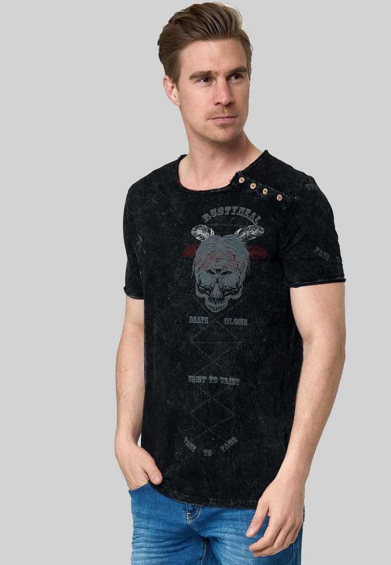 Rusty Neal T-Shirt print - schwarz - Zalando.de