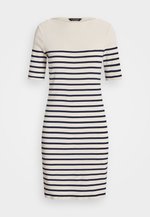 Lauren Ralph Lauren GAVRILLO ELBOW SLEEVE DAY DRESS - Robe en jersey - mascarpone cream/refined ...