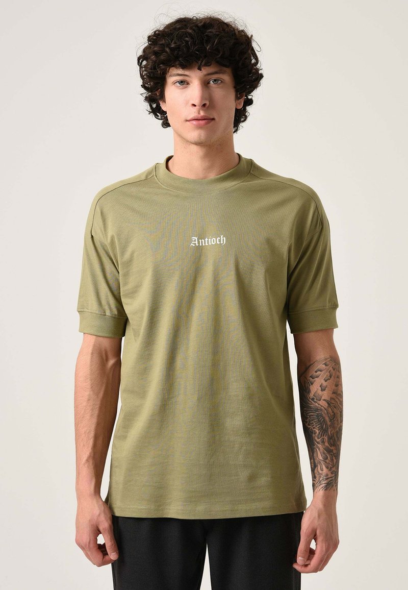 Antioch T-Shirt basic - light khaki/khaki - Zalando.at