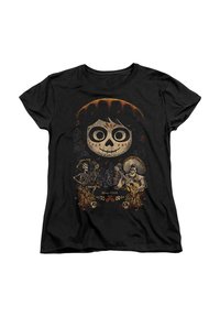 Disney COCO PAINTED POSTER WITH GUITAR ERNEST MIGUEL AND HECTOR - Print ...