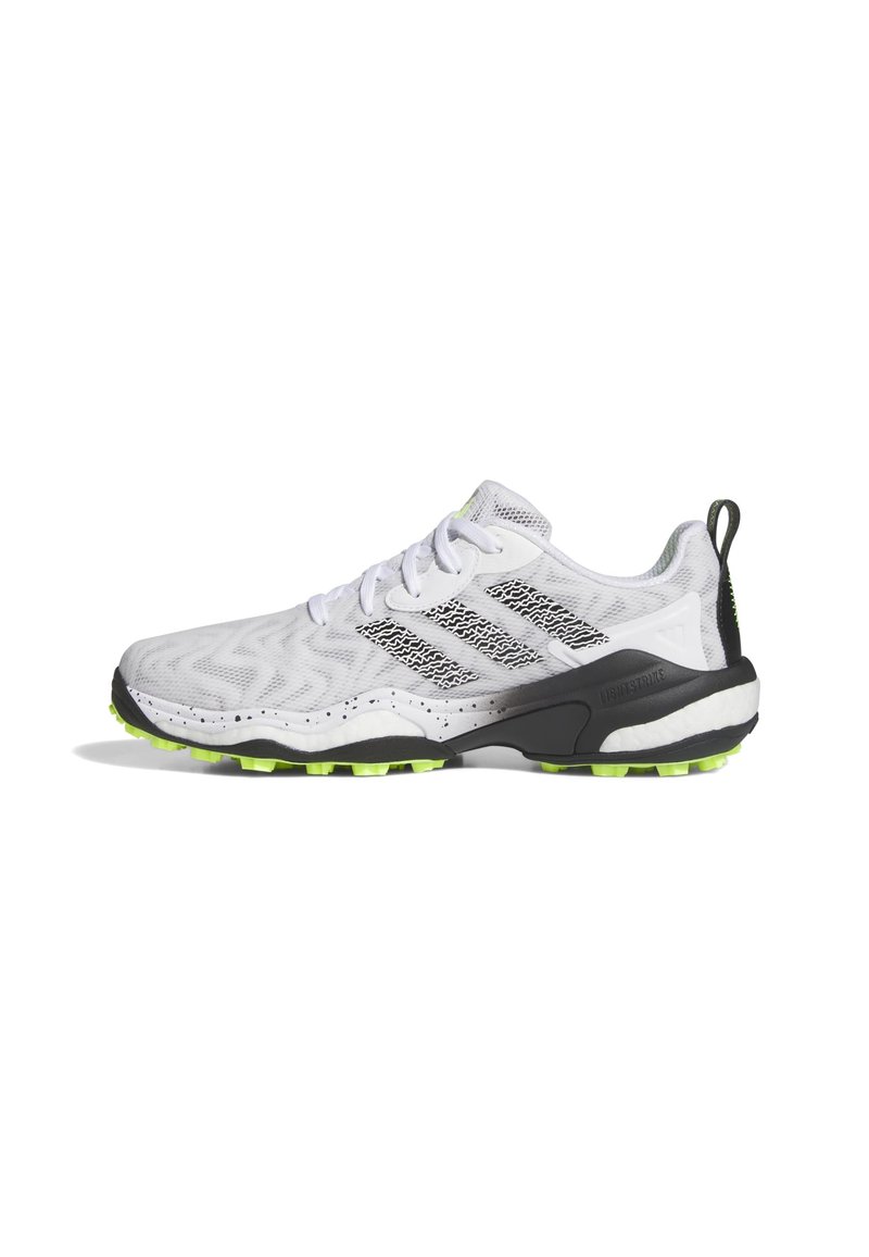 adidas Golf CODECHAOS 25 SPIKELESS - Golfschuh - white/black/neon green ...