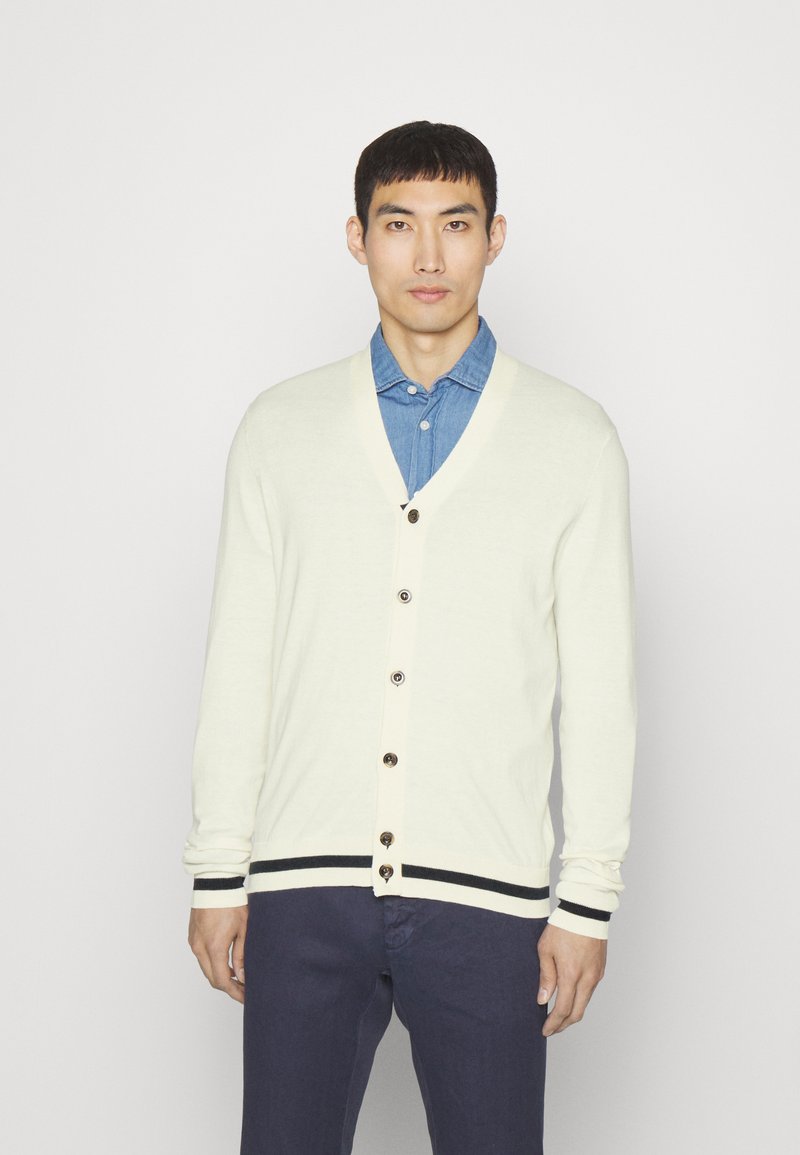 Hackett London CARDIGAN - Strickjacke - white/offwhite - Zalando.de