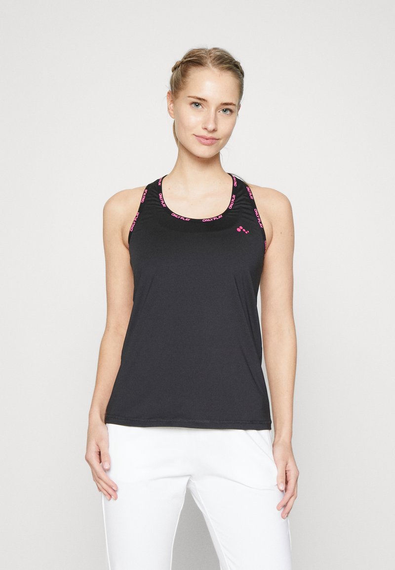 ONLY Play ONPLOUELLA TRAIN - Top - black/negru - Zalando.ro