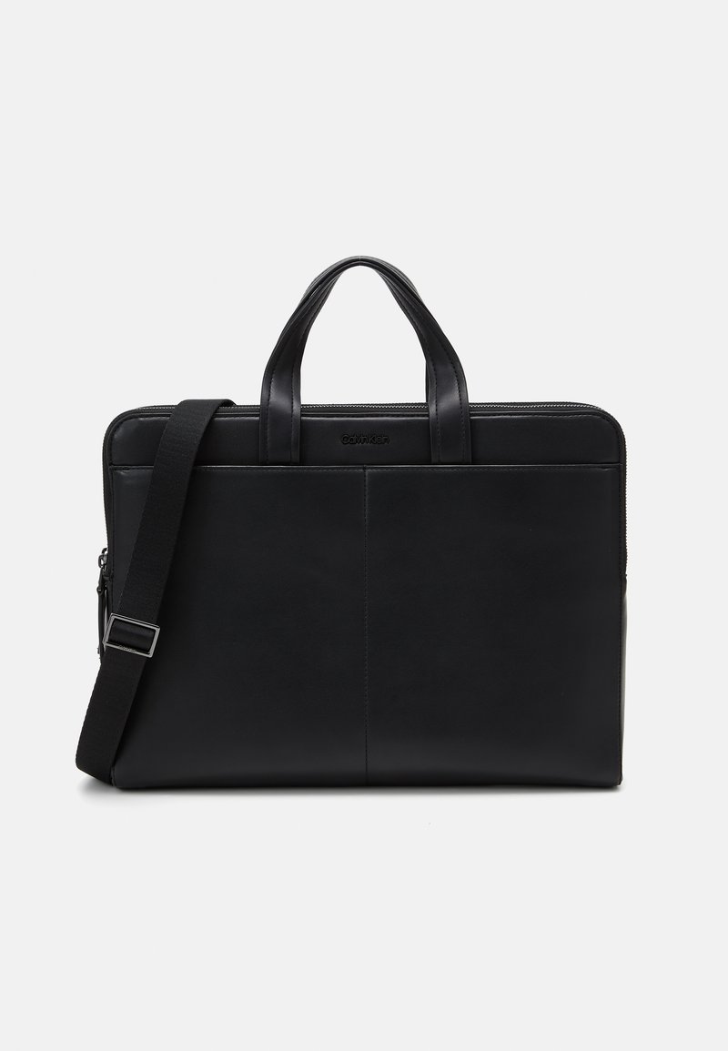 Calvin Klein CLEAN ESSENTIAL LAPTOP BAG - Laptop bag - black - Zalando
