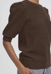 b.young BYMIKALA - Basic T-shirt - chicory coffee/dark brown - Zalando