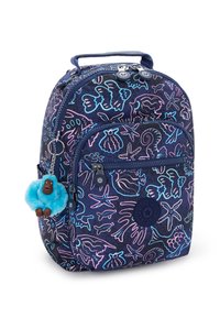 Kipling SEOUL S BTS PRT AC - Zainetto - disco fish/blu scuro screziato ...