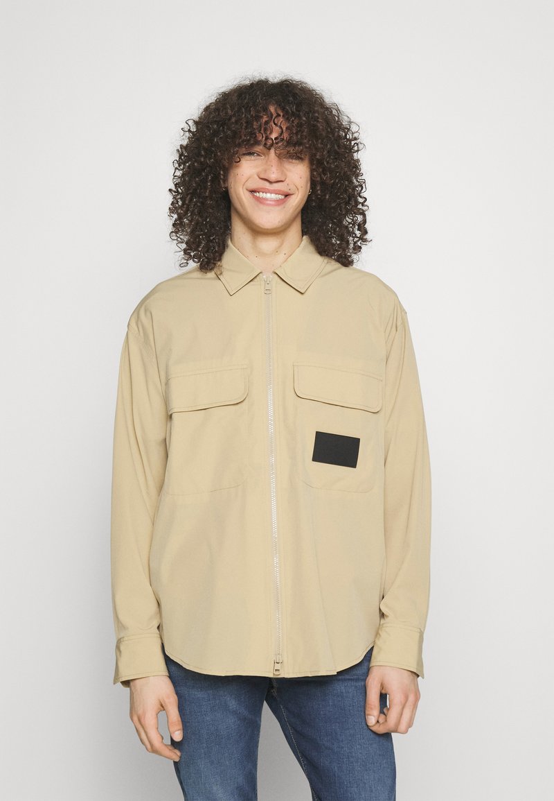 Calvin Klein Jeans PREMIUM ESSENTIALS ZIP OVERSHIRT - Übergangsjacke ...