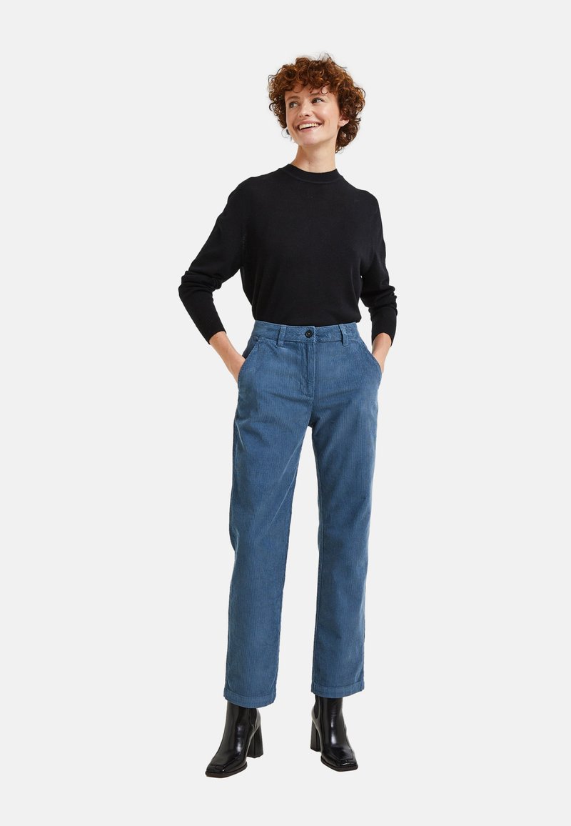 Monoprix Pantalon classique - riviere/bleu marine - ZALANDO.FR