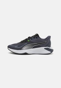 Puma PWR HYBRID TR UNISEX - Training shoe - galactic gray/black/green ...