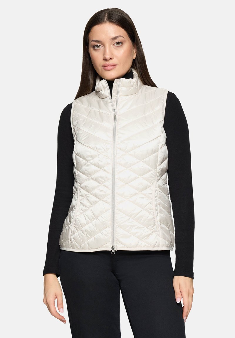 Betty Barclay MIT REISSVERSCHLUSS - Waistcoat - beige - Zalando