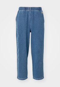 AAPE By A Bathing Ape PANT - Tracksuit bottoms - blue/bleached denim ...