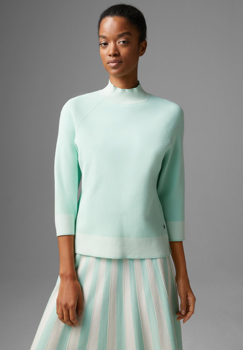 Bogner MAGDA - Jumper - mintgrün off white/mint - Zalando.de