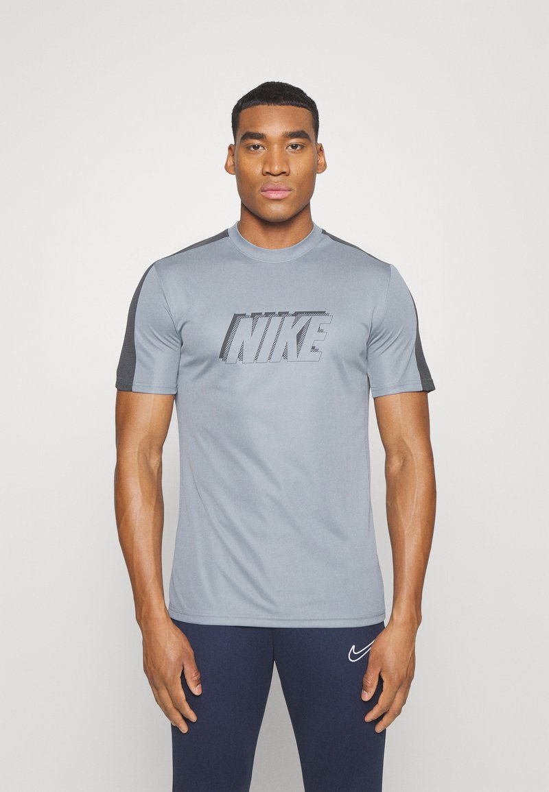 Nike Performance ACADEMY - T-Shirt sport - cool grey/anthracite/grigio ...
