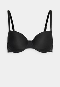 Passionata PILA HALF CUP MEMORY BRA - Underwired bra - black - Zalando.ie