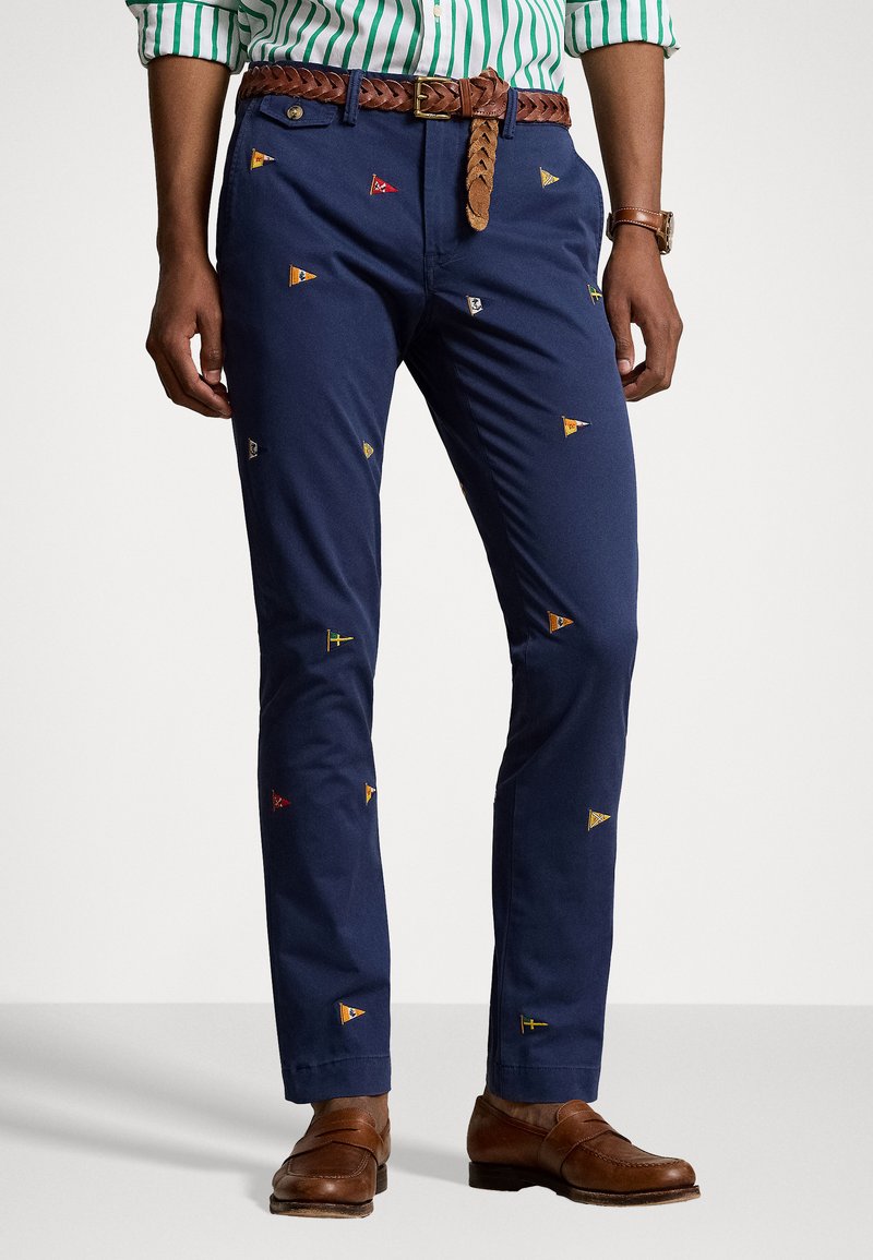 Polo Ralph Lauren BEFORD FLAT FRONT - Chinos - newport navy/dark blue - Zalando.ie