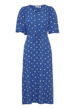 Fransa KAMMA - Maxi-jurk - beaucoup blue aop ms e/blauw - Zalando.nl
