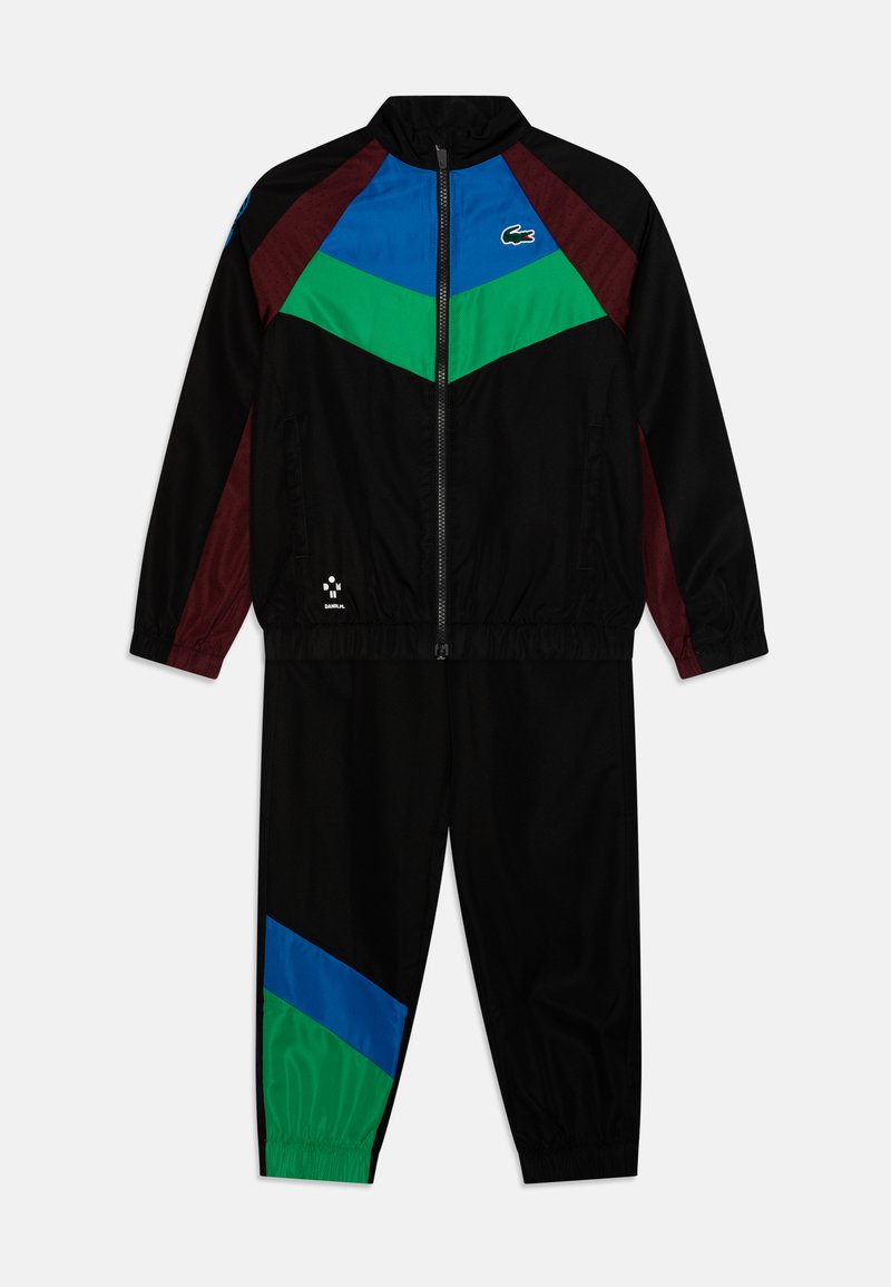 Lacoste Sport TRACKSUIT UNISEX SET - Tracksuit - black - Zalando.ie