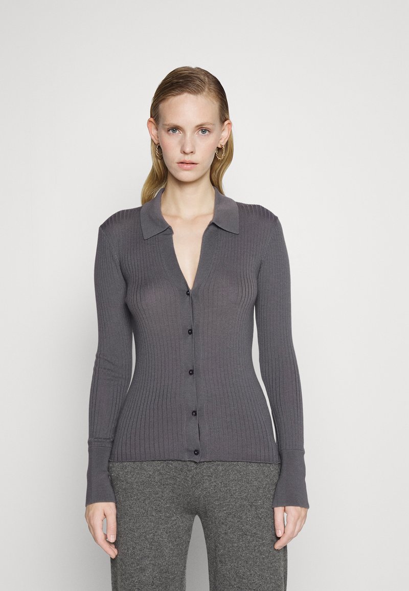 Patrizia Pepe Cardigan - granite gray/gri - Zalando.ro