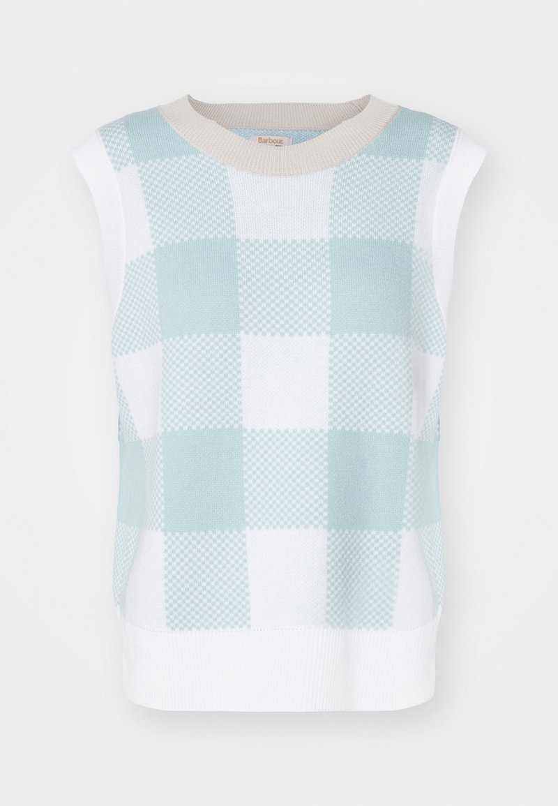 Barbour ABIGAIL SLEEVELESS - Jumper - blue haze/blue - Zalando.co.uk