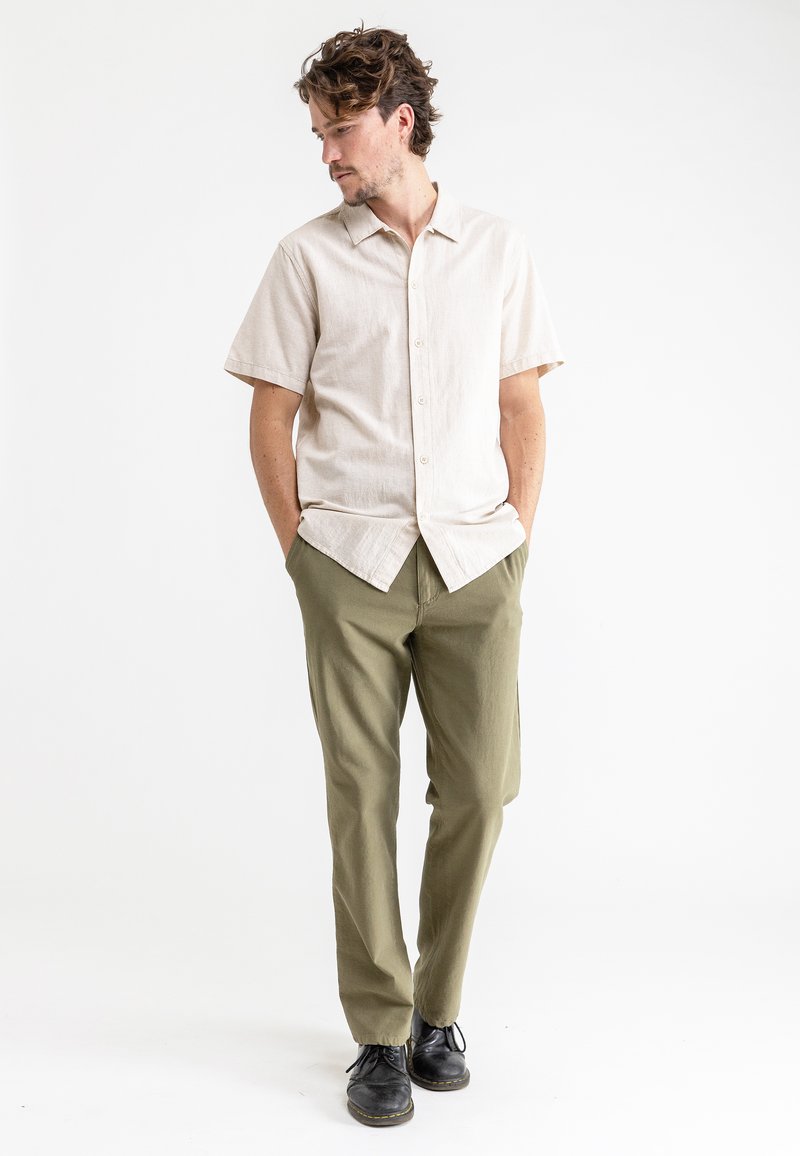 Rhythm CLASSIC SS - Hemd - sand/beige - Zalando.de
