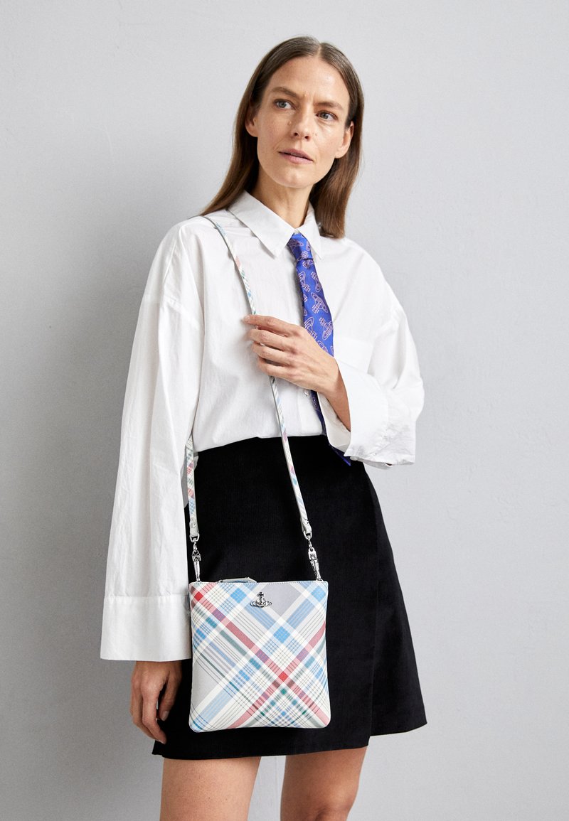 Vivienne Westwood SQUIRE SQUARE CROSSBODY - Across body bag - madras ...