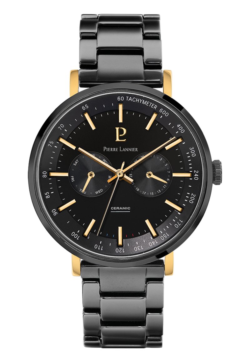 Pierre Lannier CERAMIC - Chronograph - noir/schwarz - Zalando.de