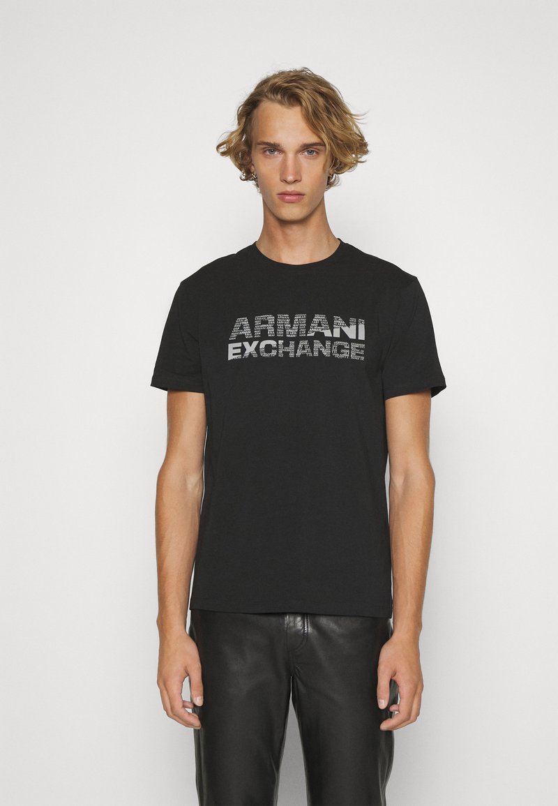 Armani Exchange T-shirt con stampa - black/nero - Zalando.it
