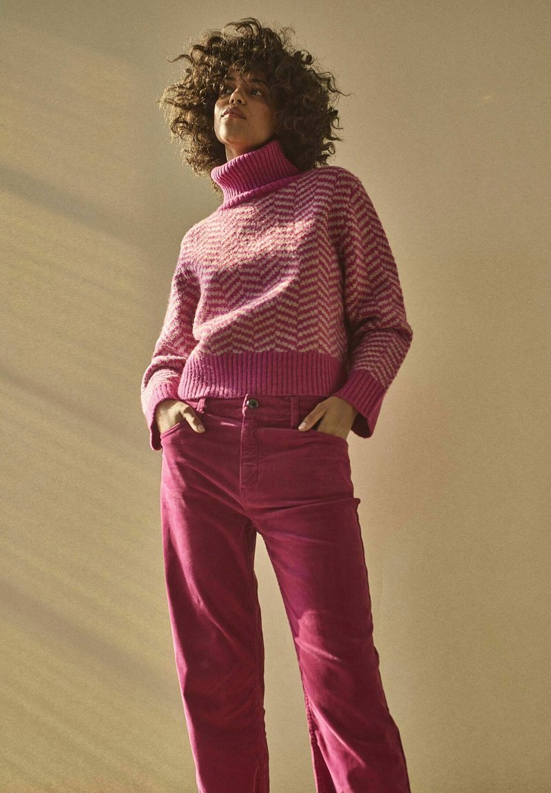 Mos Mosh RACHEL - Pantalon classique - pink/rose - ZALANDO.FR