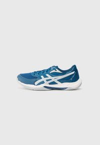ASICS GEL ROCKET 12 - Volleyball shoes - mako blue/piedmont grey/blue - Zalando.co.uk