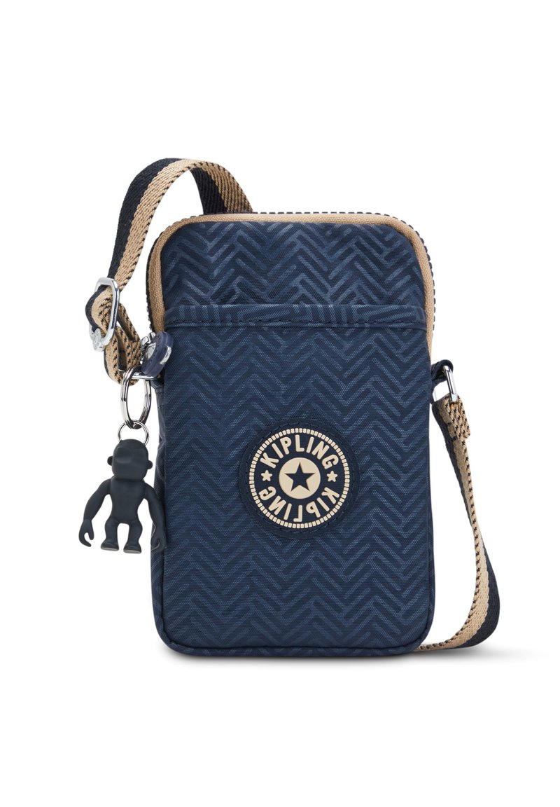 Kipling TALLY - Across body bag - endless bleu emboss/mottled dark blue ...