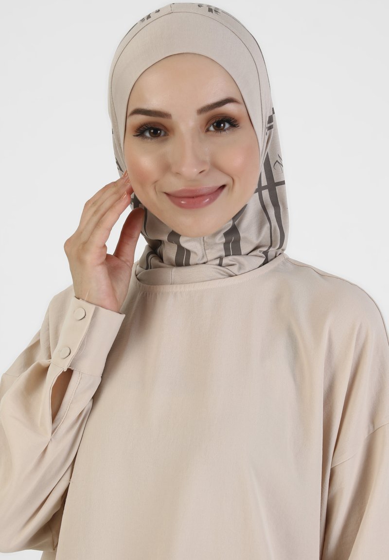 Modanisa MINK - BONNET - MERVIN ÅŽAL - Szal/jasny brąz - Zalando.pl