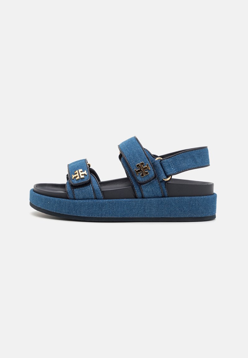 Tory Burch KIRA SPORT - Platform sandals - dark denim/new navy/black ...